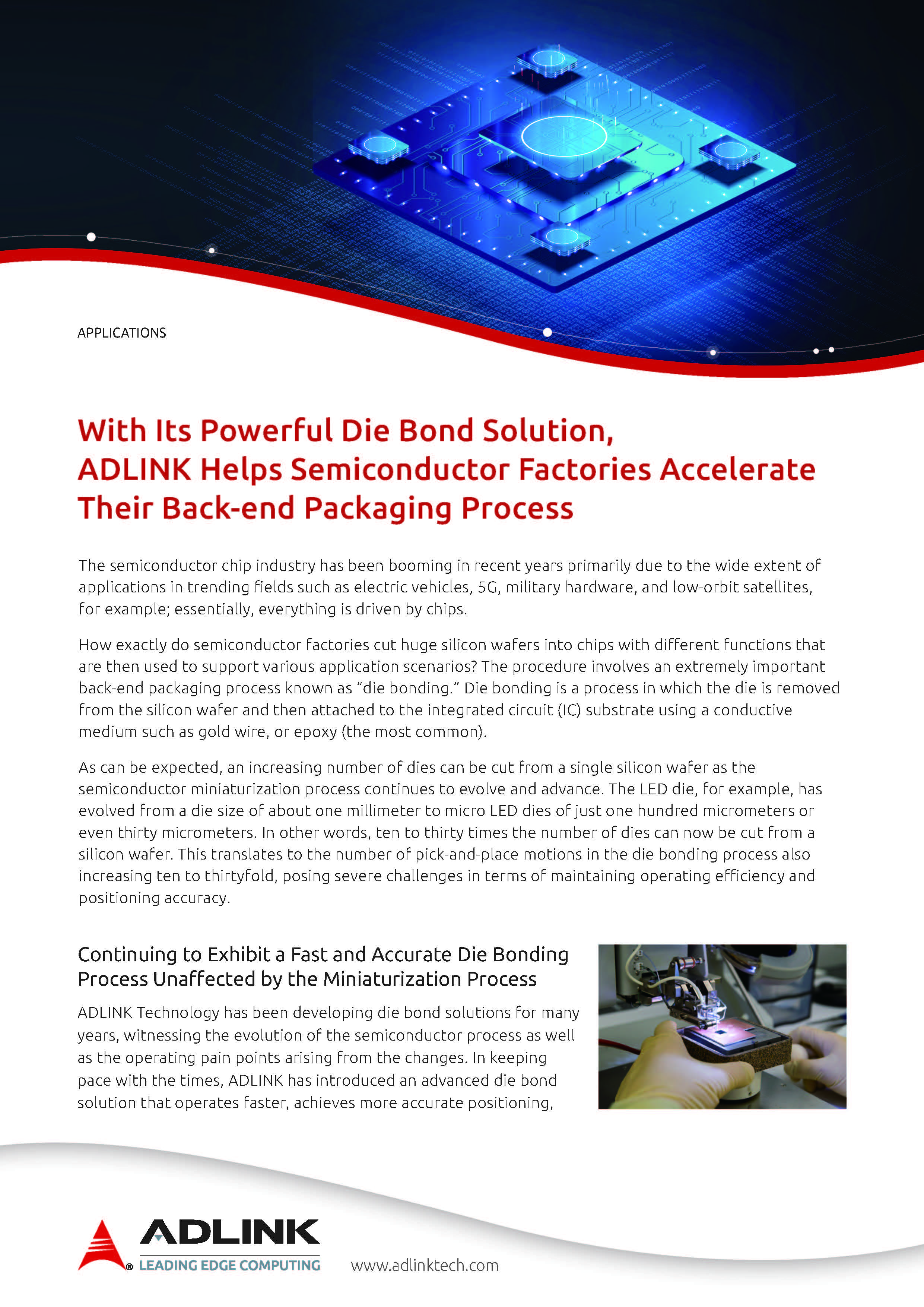 With Its Powerful Die Bond Solution, ADLINK Helps Semiconductor ...